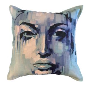 Painted Face Scatter Cushion – NetDécor