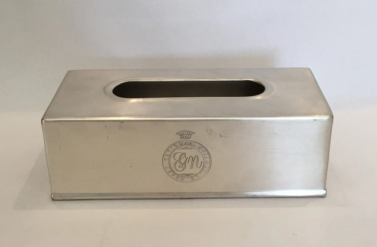 Classic Pewter Tissue Box – NetDécor